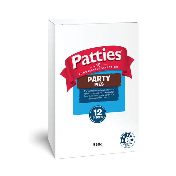 Patties Party Pies – Foodservice | Patties Food Group