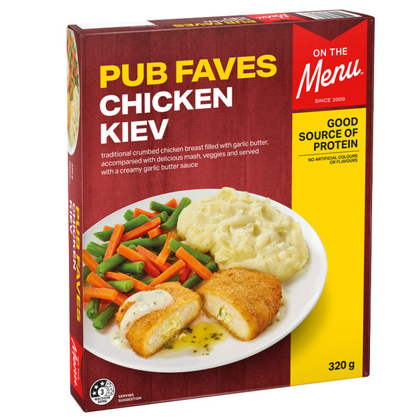 On The Menu Pub Faves Chicken Kiev – Foodservice | Patties Food Group