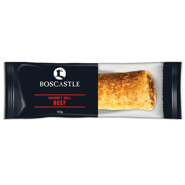 Boscastle Gourmet Beef Roll 150g – Patties Foods