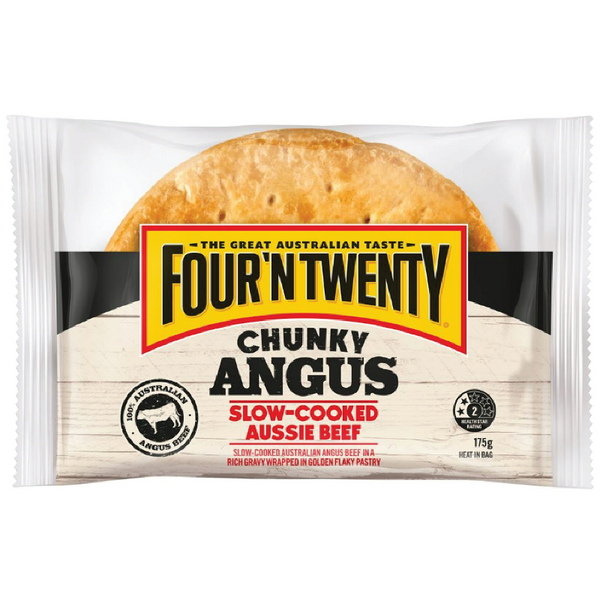 Four‘N Twenty Chunky Angus Beef Pie – Foodservice | Patties Food Group