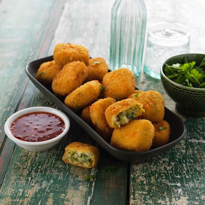 Leader Broccoli & Cheese Bites – Foodservice | Patties Food Group