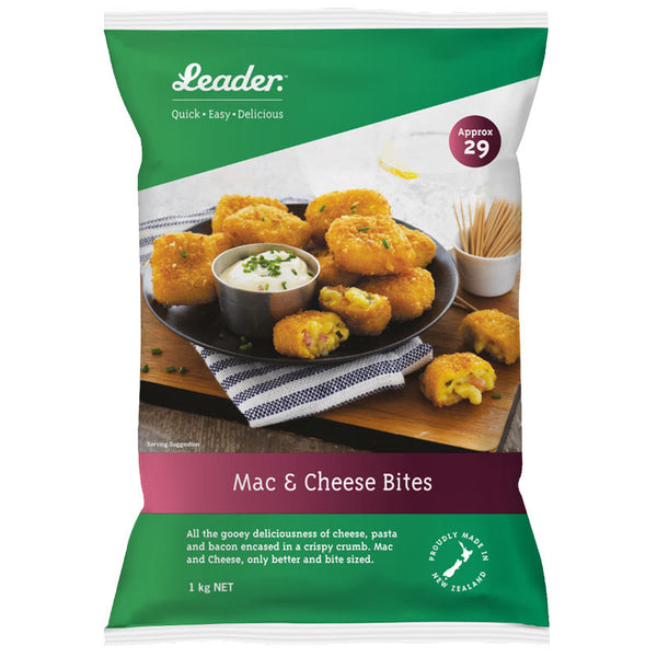 Leader Mac and Cheese Bites – Patties Foods