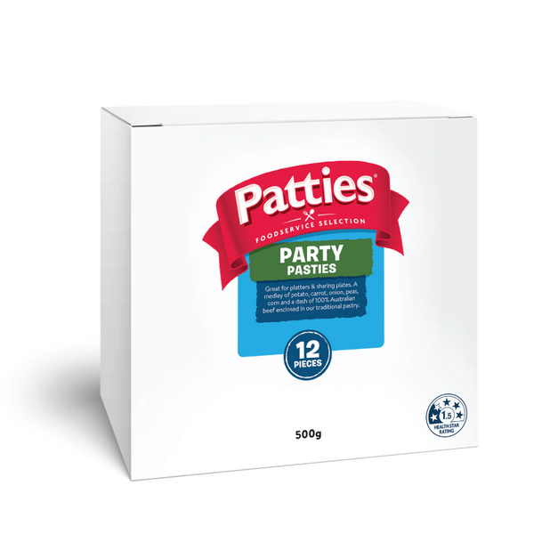 Patties Party Pasties – Patties Foods